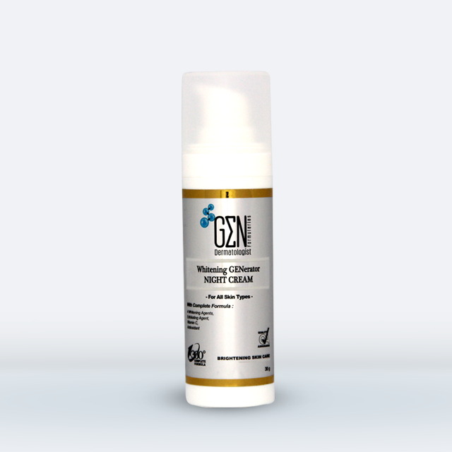 Whitening GENerator NIGHT CREAM – Gen Dermatologist