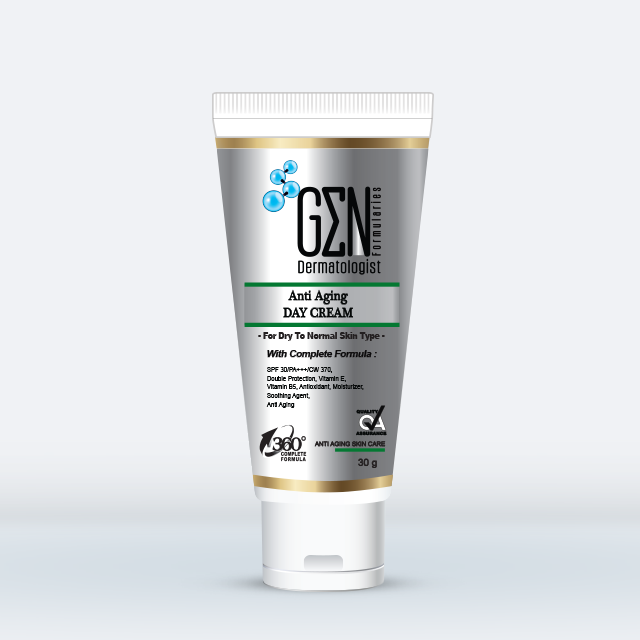 Anti Aging DAY CREAM (For Dry To Normal Skin Type) – Gen Dermatologist